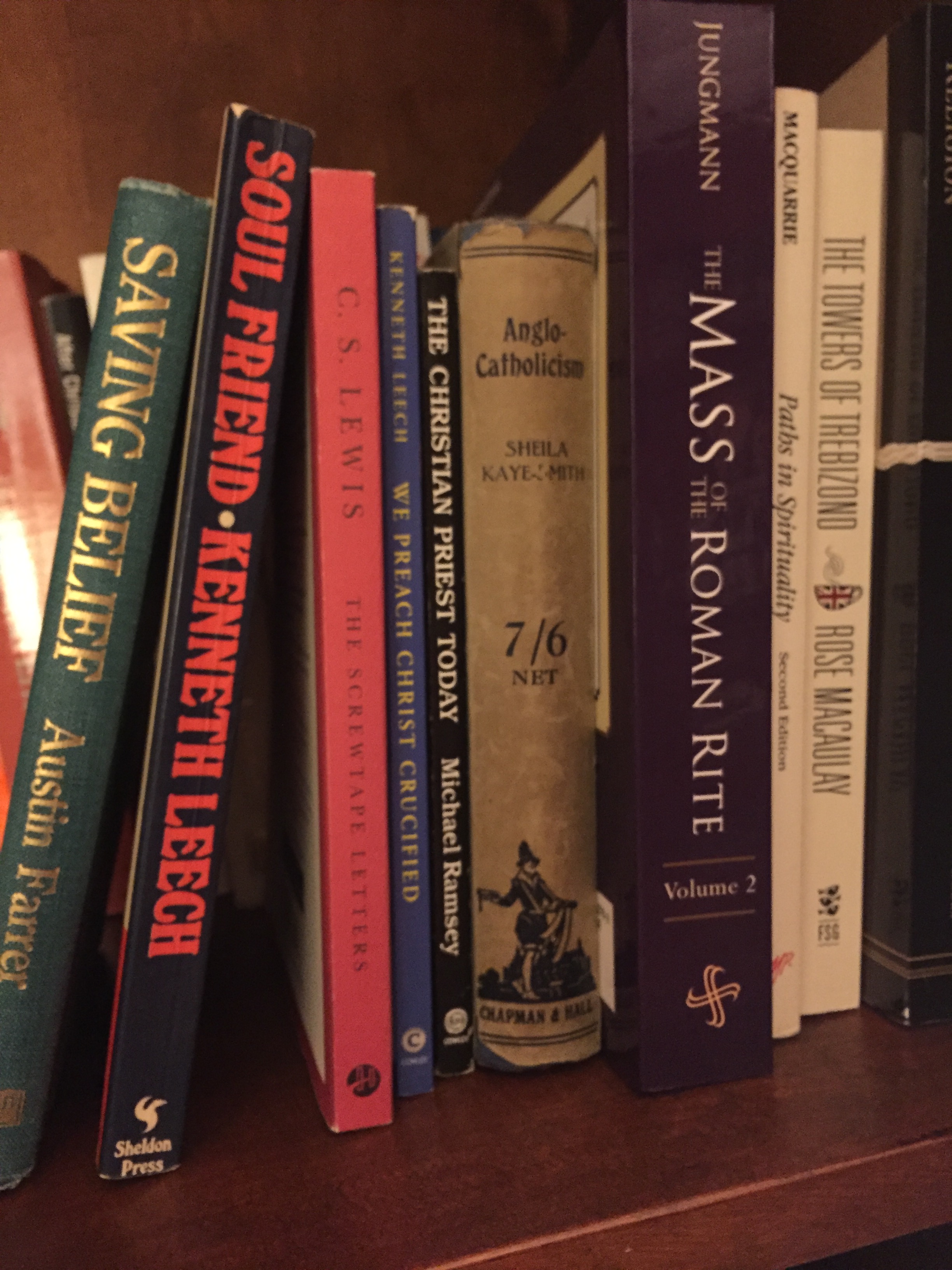 The Anglo-Catholic Bookshelf – Inwardly Digest